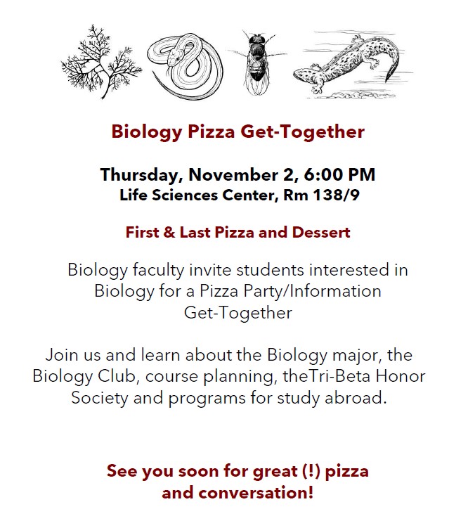 Department Events - Biology