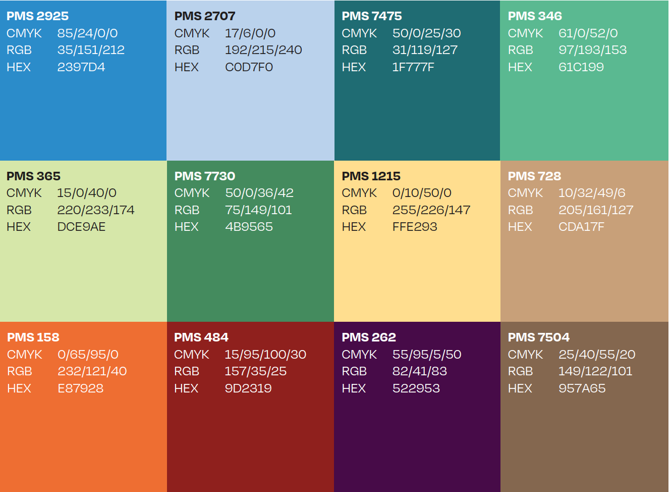 Colors - Trinity College Brand