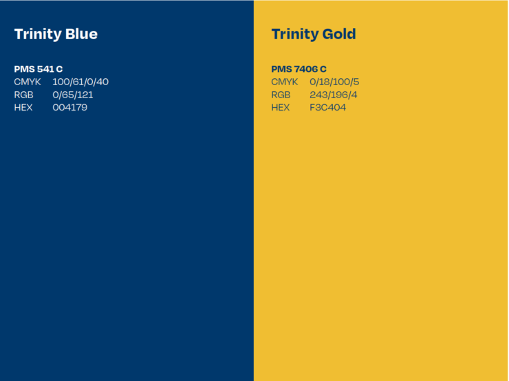 Colors - Trinity College Brand