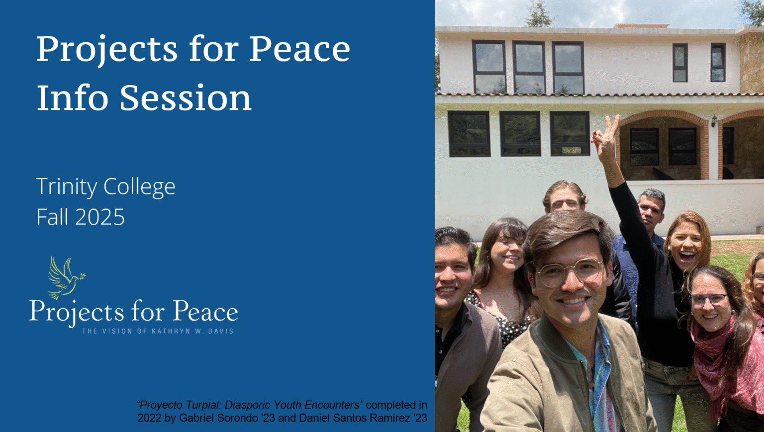 Projects for Peace - Center for Urban and Global Studies