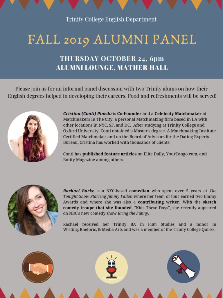 Alumni Panel Events - English