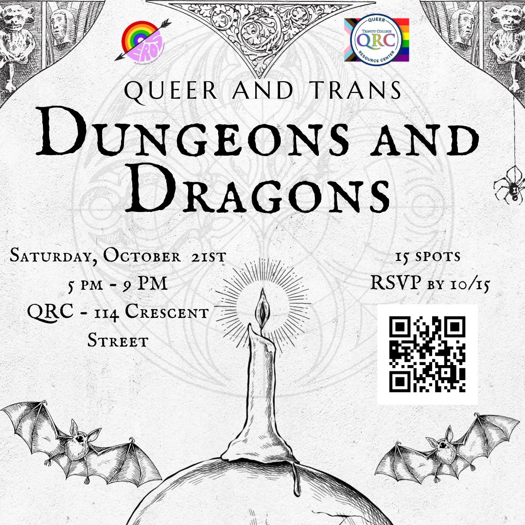 Upcoming LGBTQ+ Trinity Events - Queer Resource Center