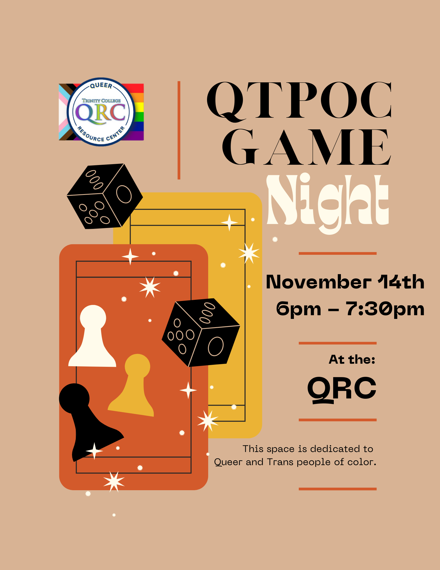 Upcoming LGBTQ+ Trinity Events - Queer Resource Center