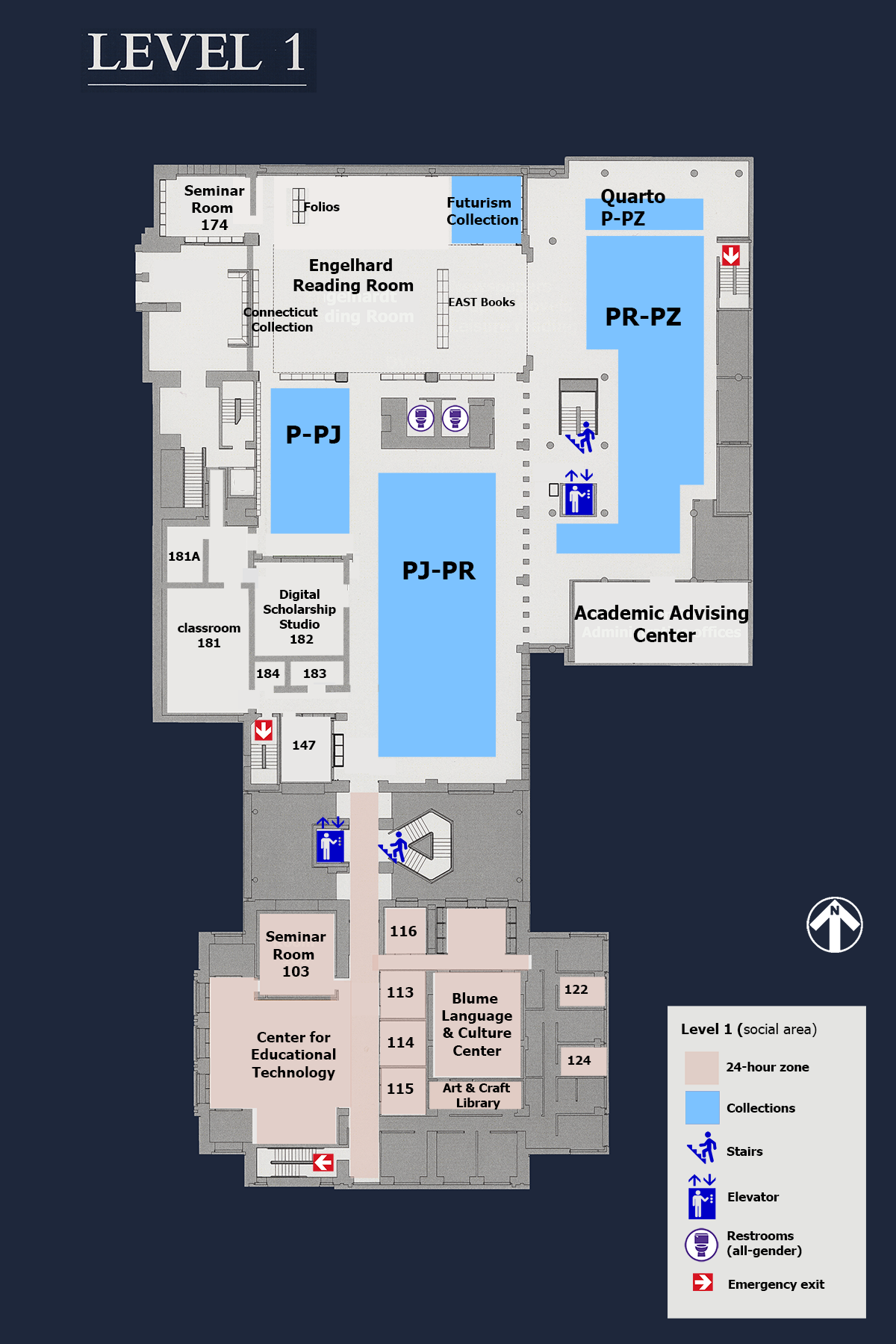 Building Maps - Library & Information Technology Services