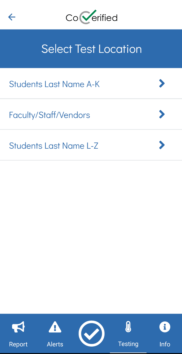 CoVerified App - Reopening