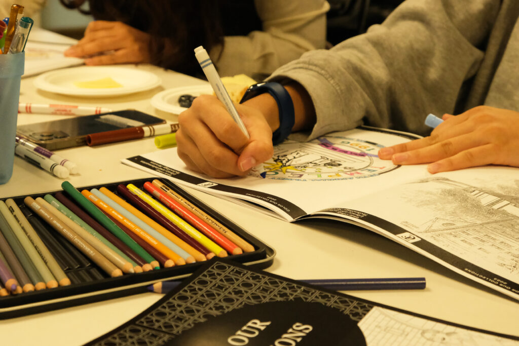 New Coloring Book Features Trinity Student Artwork and Archival ...