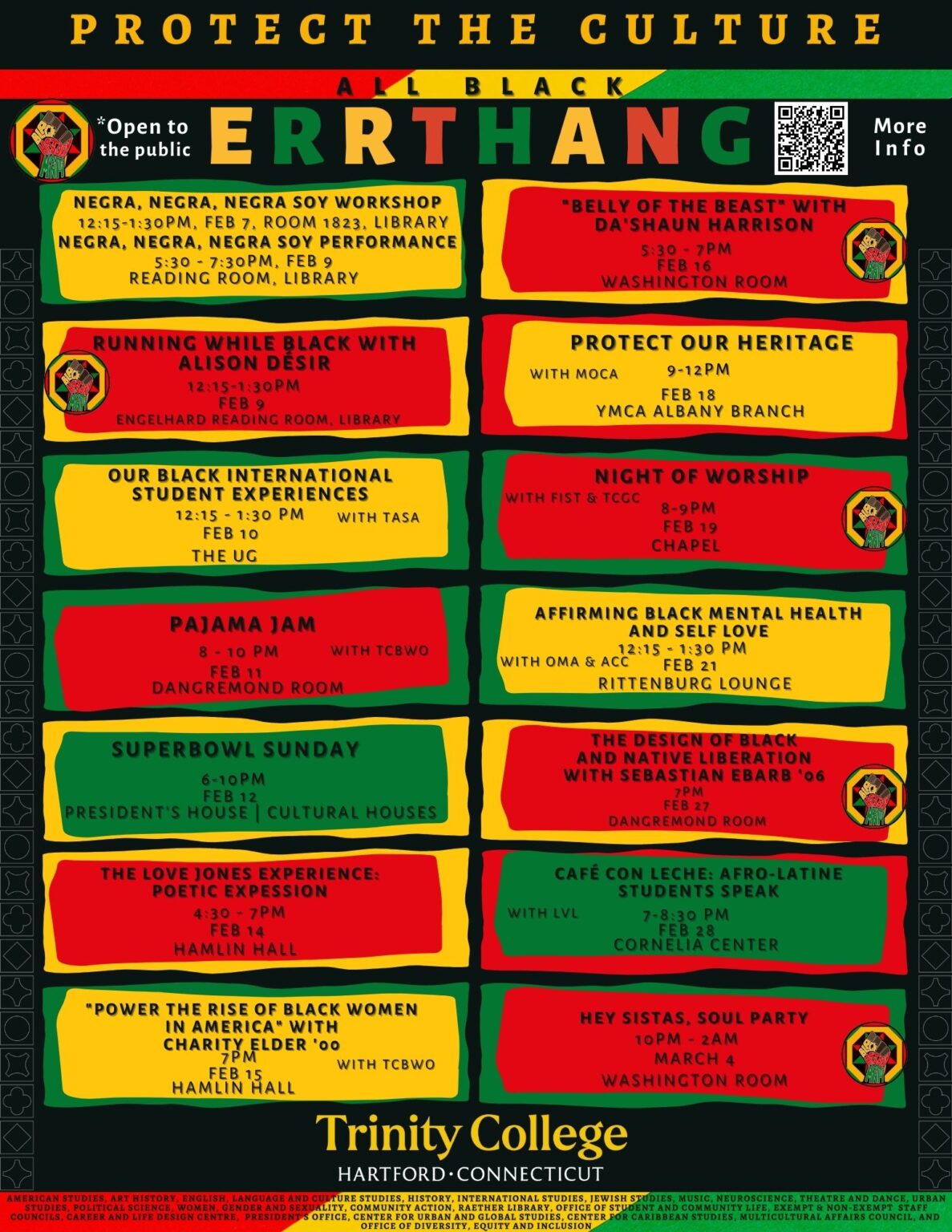 Black History Month Events Engage Trinity Community in Discussions of ...