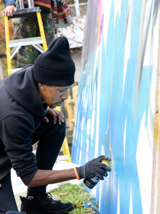 Graffiti Artists from Two Nations Collaborate at Trinity College ...