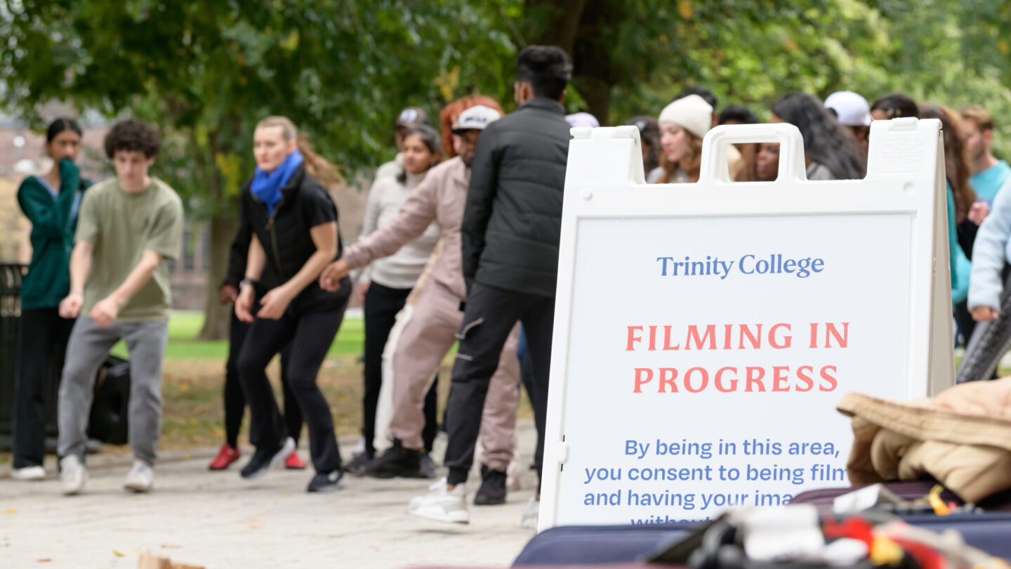 Trinity College Provides Backdrop for Film | Trinity College